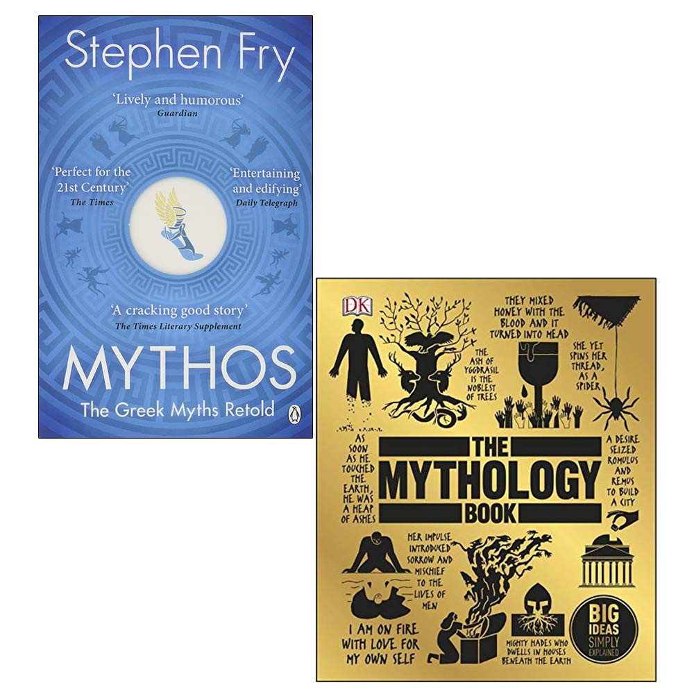 Mythos The Greek Myths Retold, The Mythology Book [Hardcover] 2 Books ...