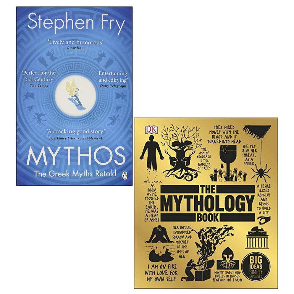 Mythos The Greek Myths Retold, The Mythology Book [Hardcover] 2 Books ...