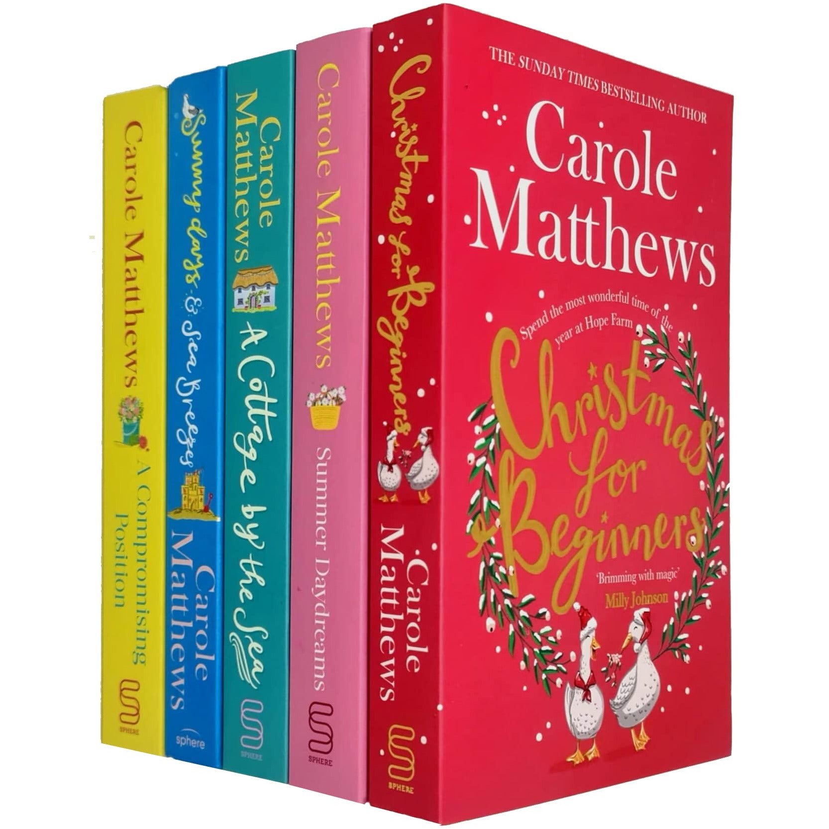 Carole Matthews Collection 5 Books Set (A Compromising Position, Sunny Days ) | The Book Bundle