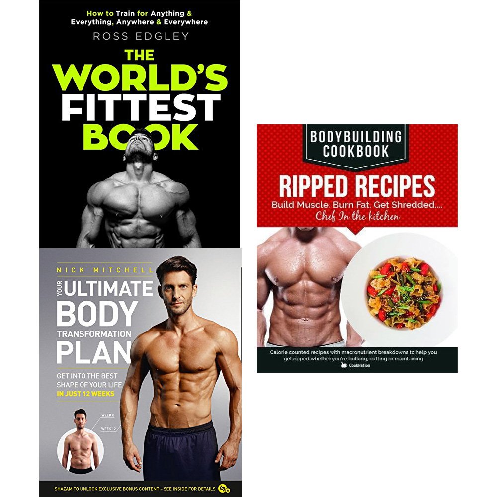 World's Fittest Book 3 Book Set Body Transformation Cookbook — The Book ...