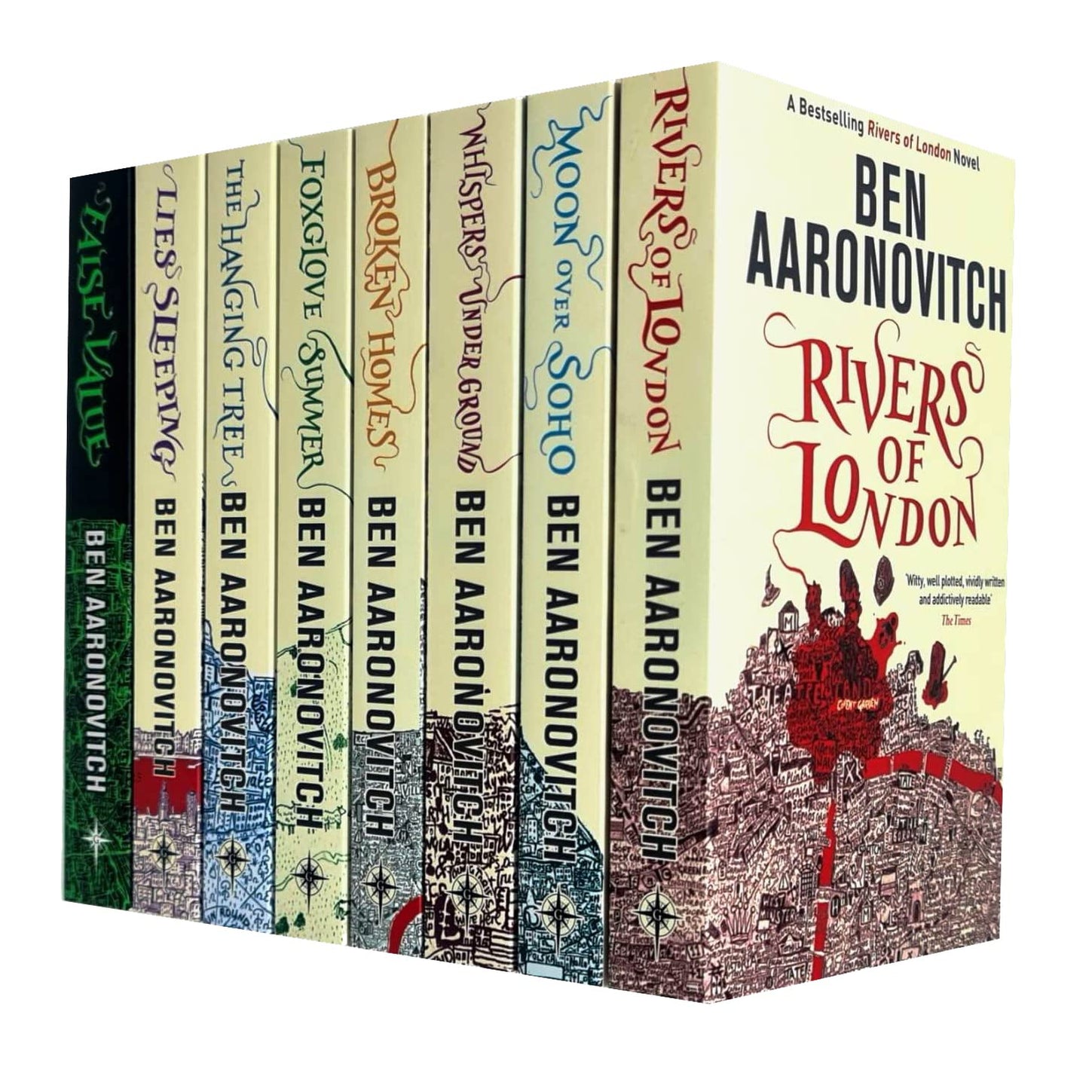 A Rivers of London Series Collection 8 Books Set By Ben Aaronovitch(Ri