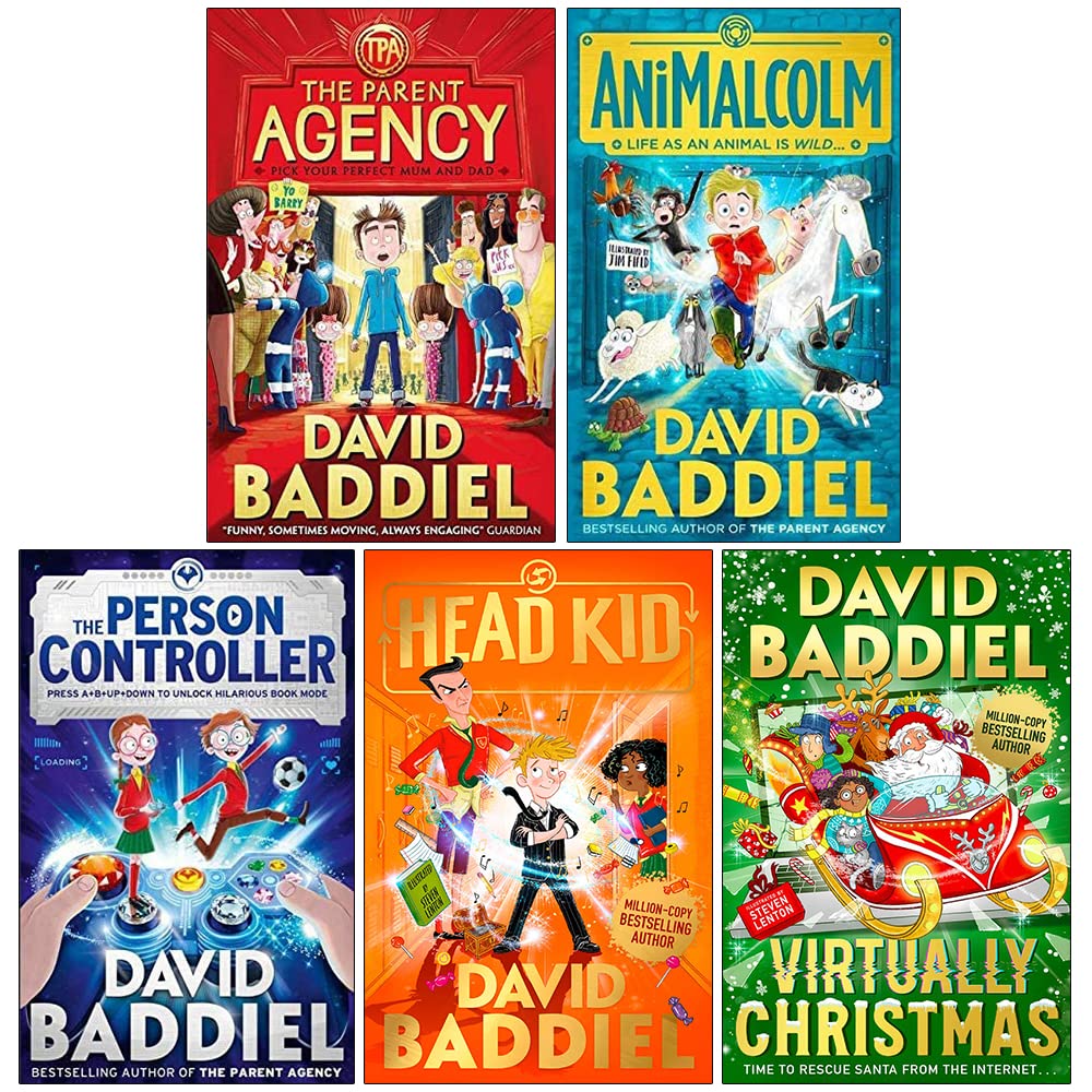David Baddiel Collection 5 Books Set (The Parent Agency, AniMalcolm ...