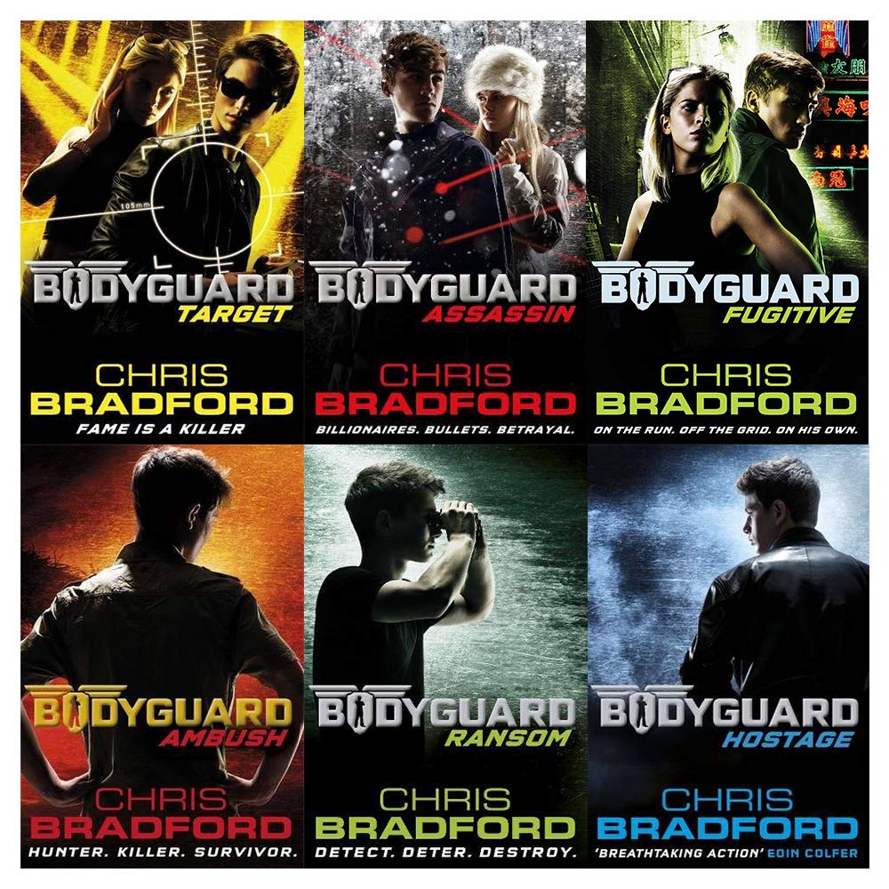 Bodyguard Series 6 Books Collection Set by Chris Bradford - Fiction ...