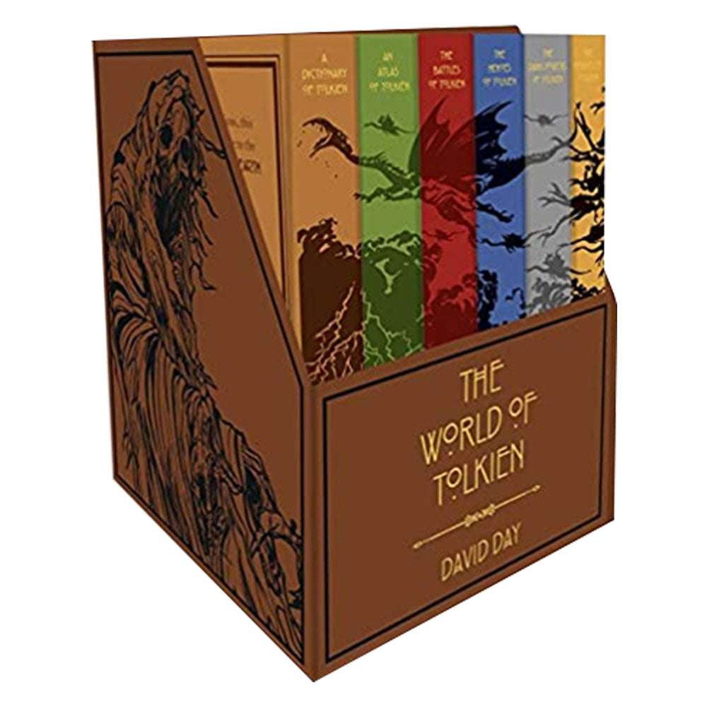 The World of Tolkien Complete 6 Books Collection Box Set by David Day ...