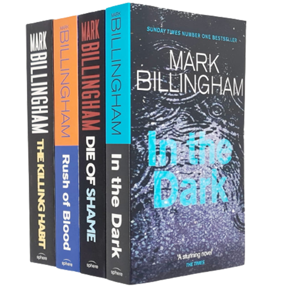 Mark Billingham 4 Books Collection Set(In The Dark,Die of Shame,Rush ...