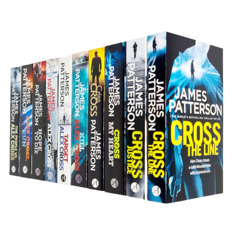 Alex Cross Book Series 10 Books Collection Set by James Patterson (Lin ...