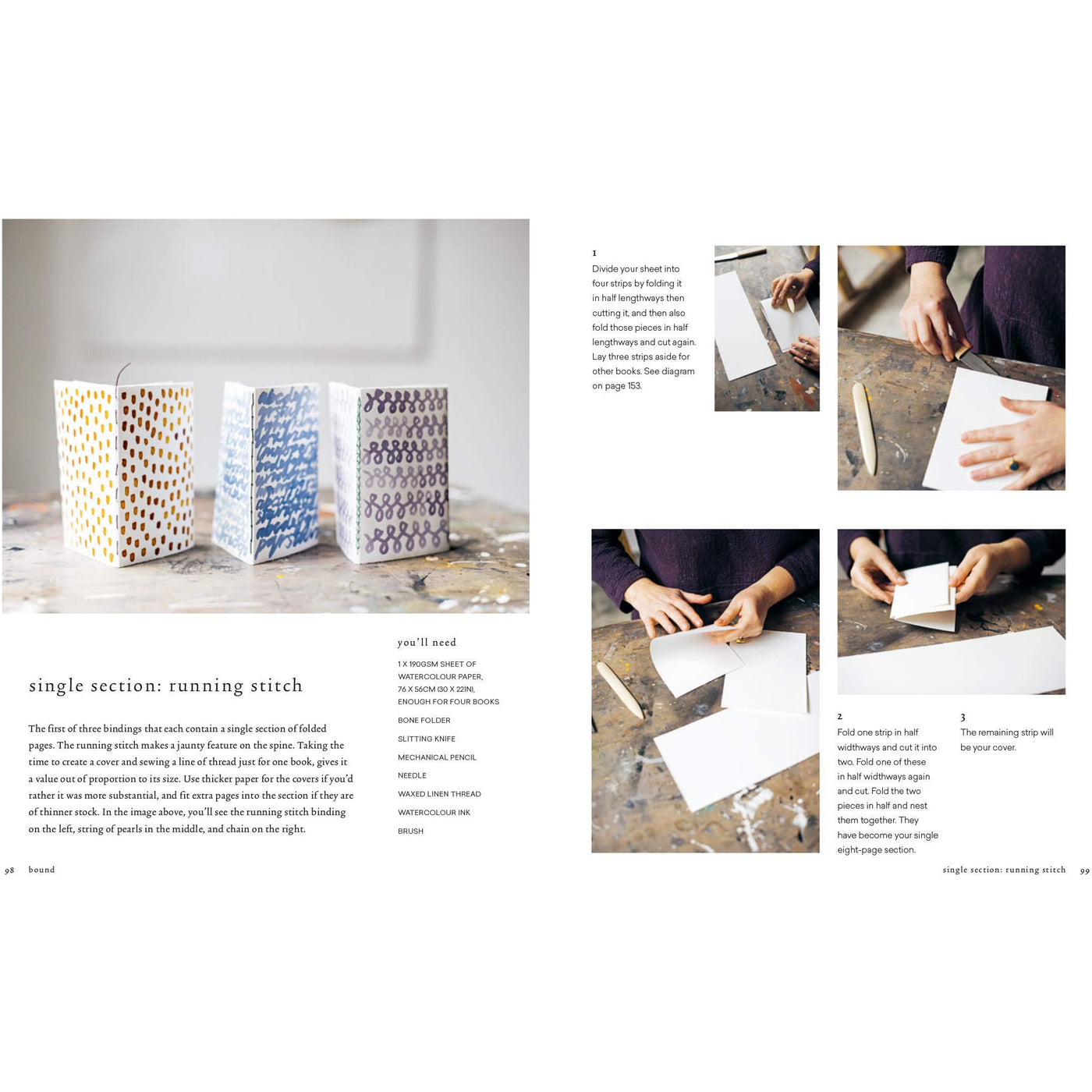 Bound: 15 beautiful bookbinding projects by Rachel Hazell | The Book Bundle