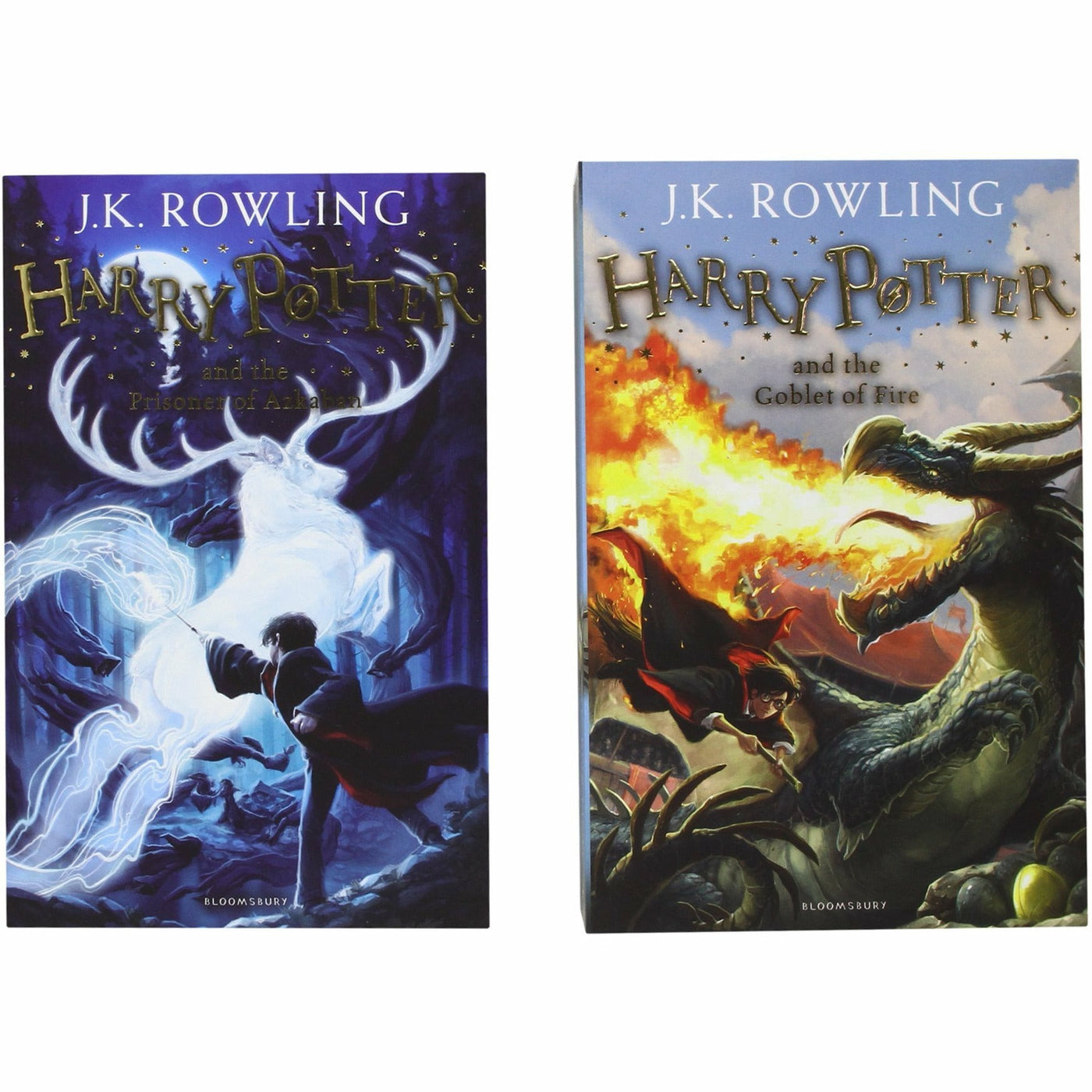 Harry Potter Complete Full 7 Books Childrens Box Set Collection by J.K ...