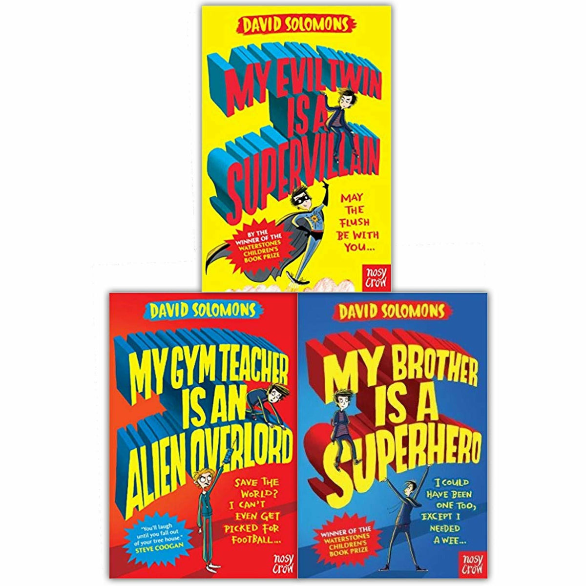 My Brother Is A Superhero 3 Book Set David Solomons Paperback — The ...