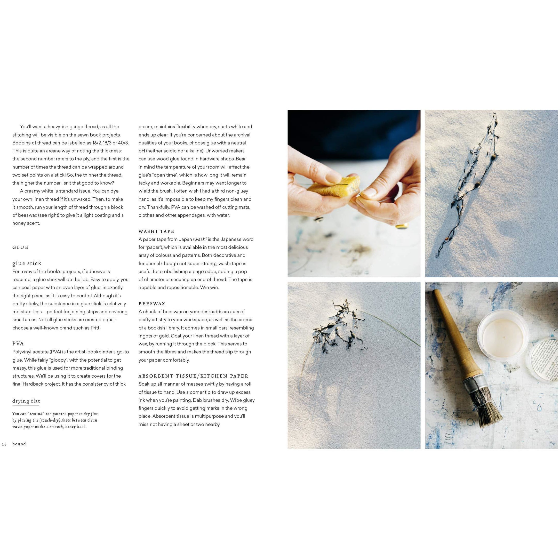 Bound: 15 beautiful bookbinding projects by Rachel Hazell | The Book Bundle