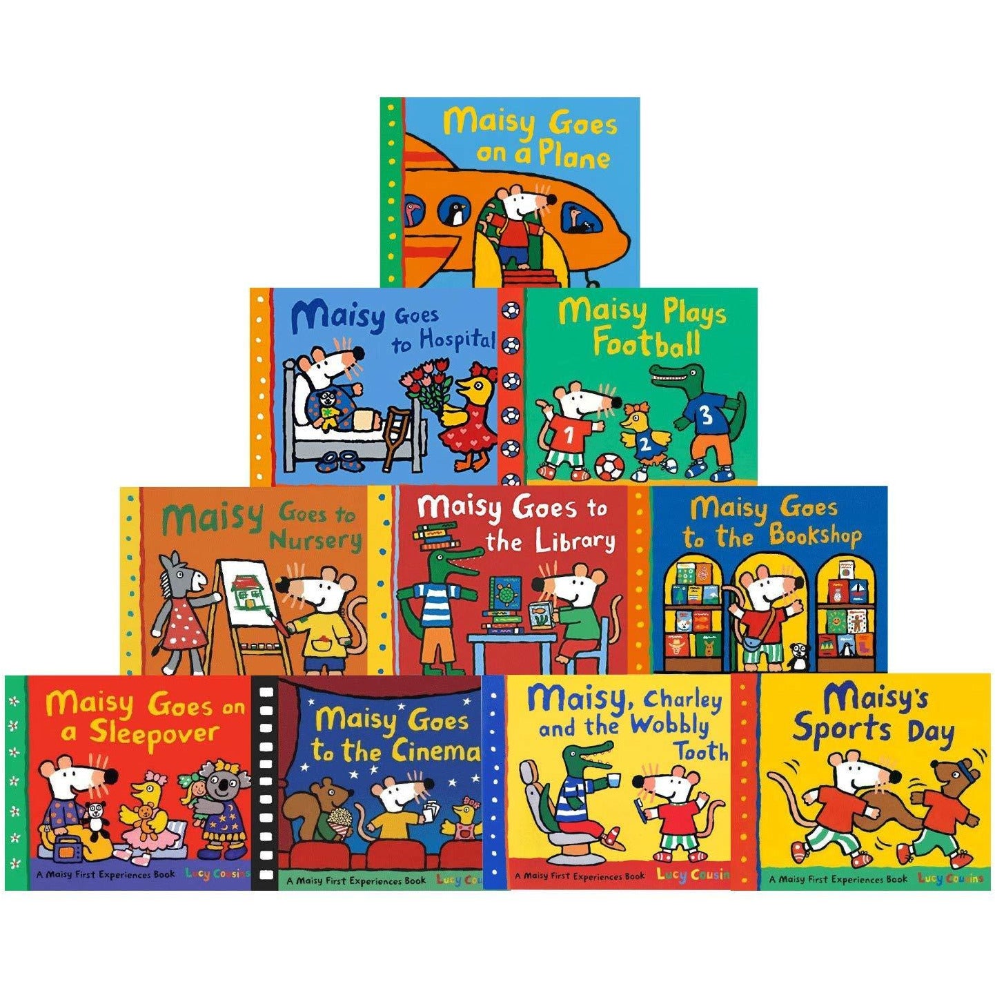 Maisy Mouse Collection 10 Books Set Series 2 Lucy Cousins Early Learner ...