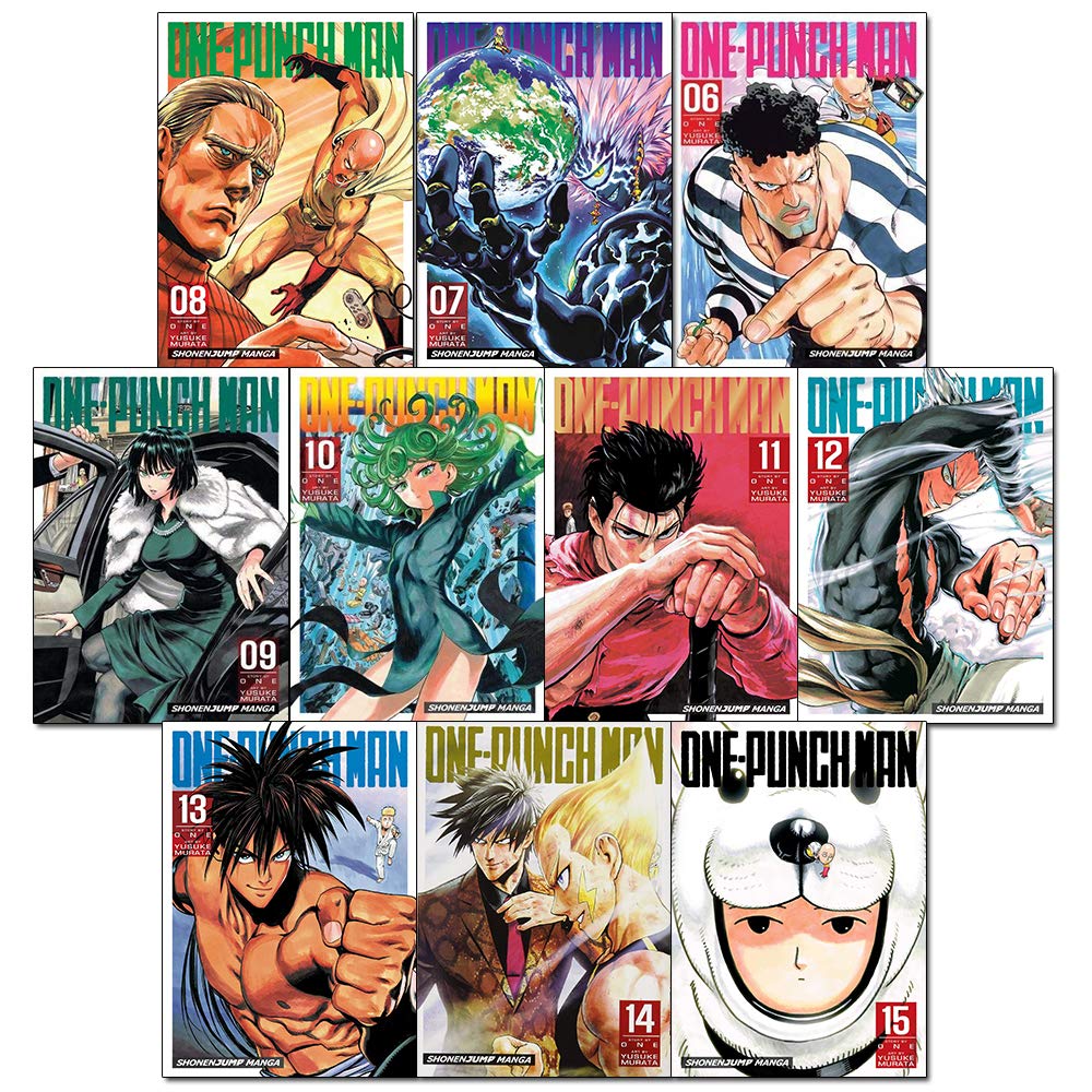 One-Punch Man Collection Vol 6-15 :10 Books Bundle Paperback NEW | The ...