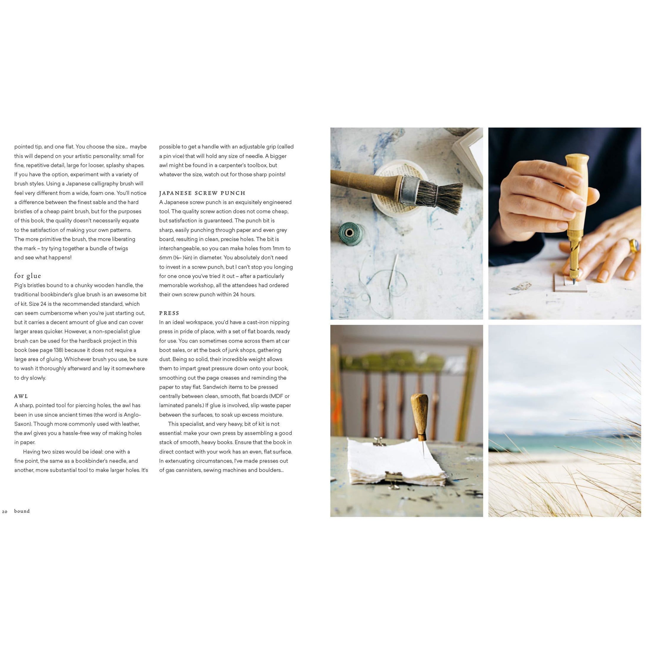 Bound: 15 beautiful bookbinding projects by Rachel Hazell | The Book Bundle