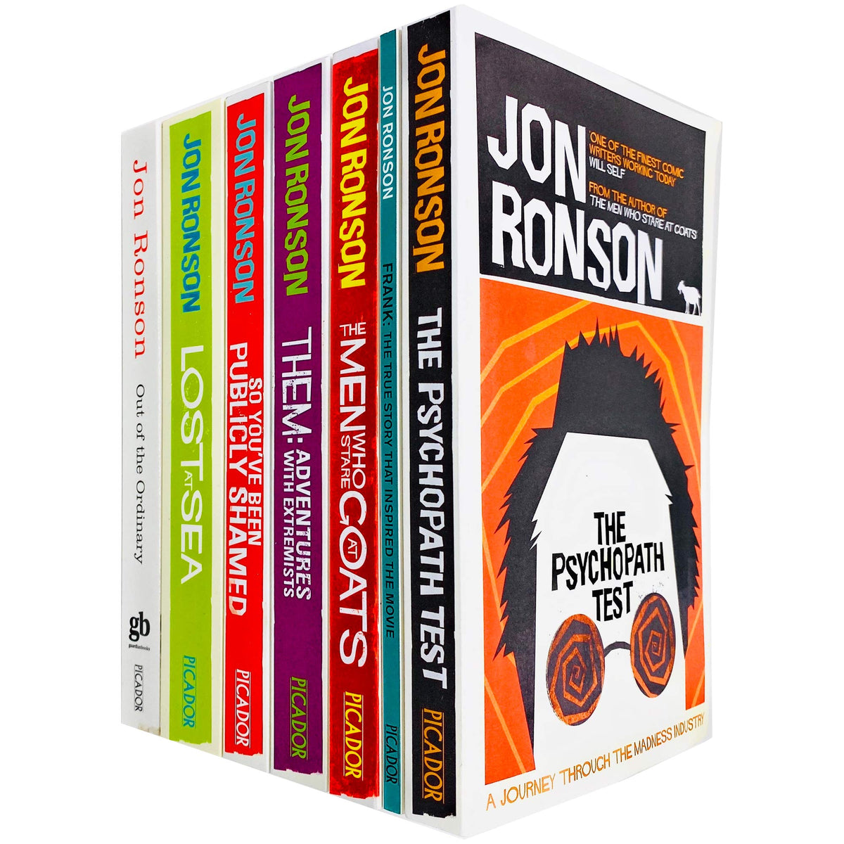 Jon Ronson Collection 6 Books Bundle set | The Book Bundle