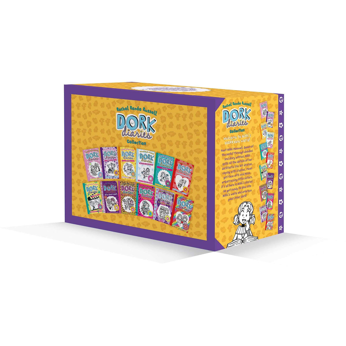 Dork Diaries 12 Books Collection Box Set By Rachel Renée Russell | The ...