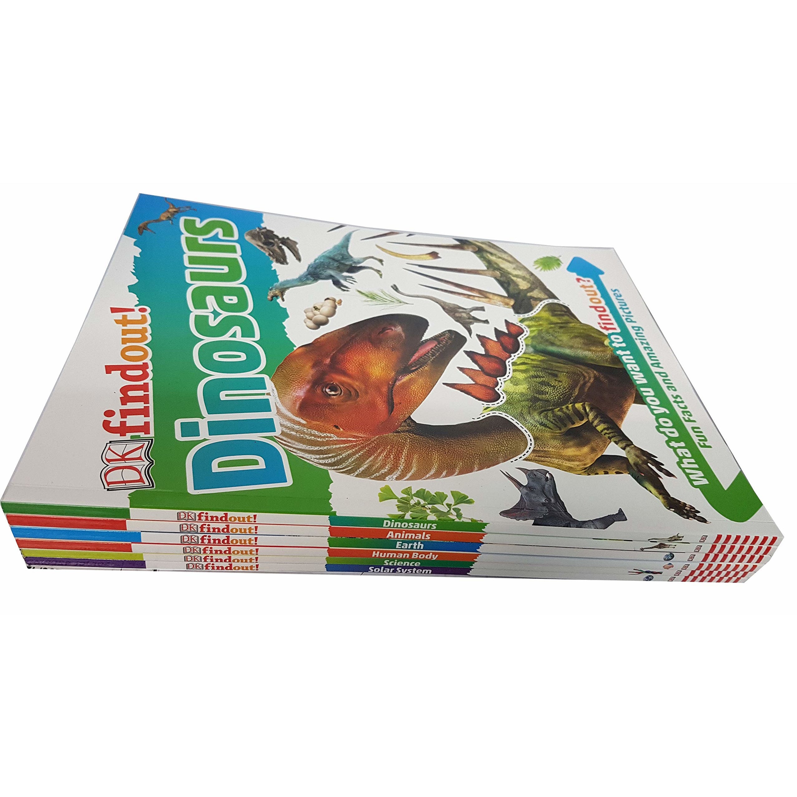 DK Findout! Series with Fun Facts and Amazing Pictures 6 Books Collect