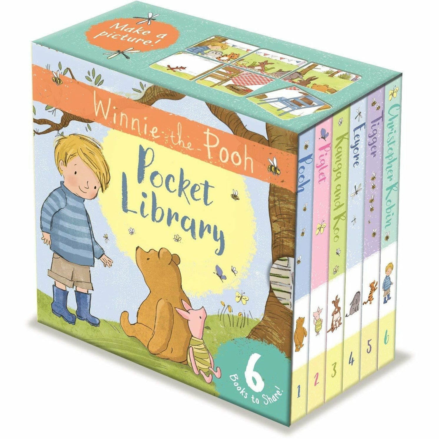 Winnie-the-Pooh The Complete Fiction and Pocket Library [Board book ...