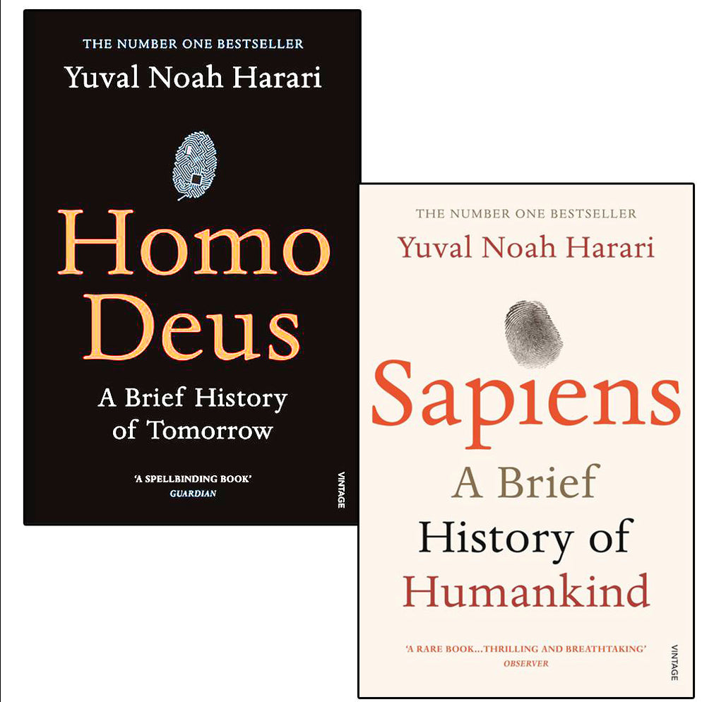 Yuval Noah Harari 2 Books Collection Set-Homo Deus A Brief history of