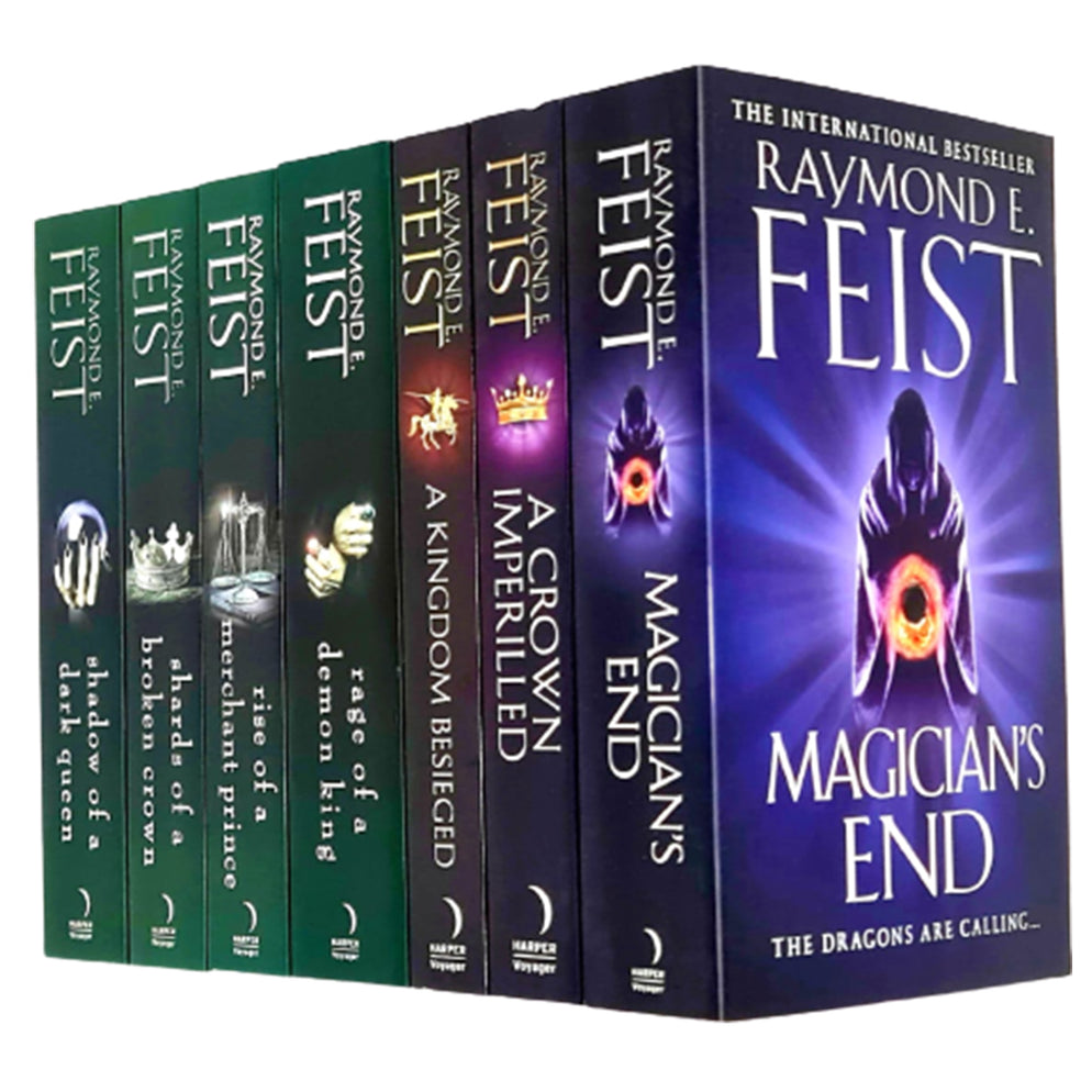 Raymond E Feist Collection 7 Books Set The Serpentwar Saga and Chaoswar ...