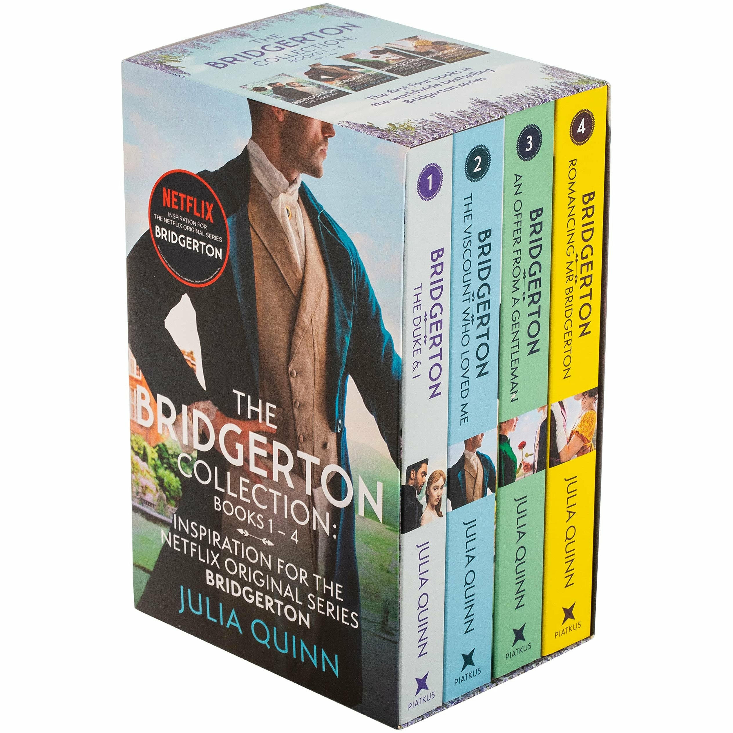 The Bridgerton Collection: Books 1 - 4: Inspiration for the Netflix Or