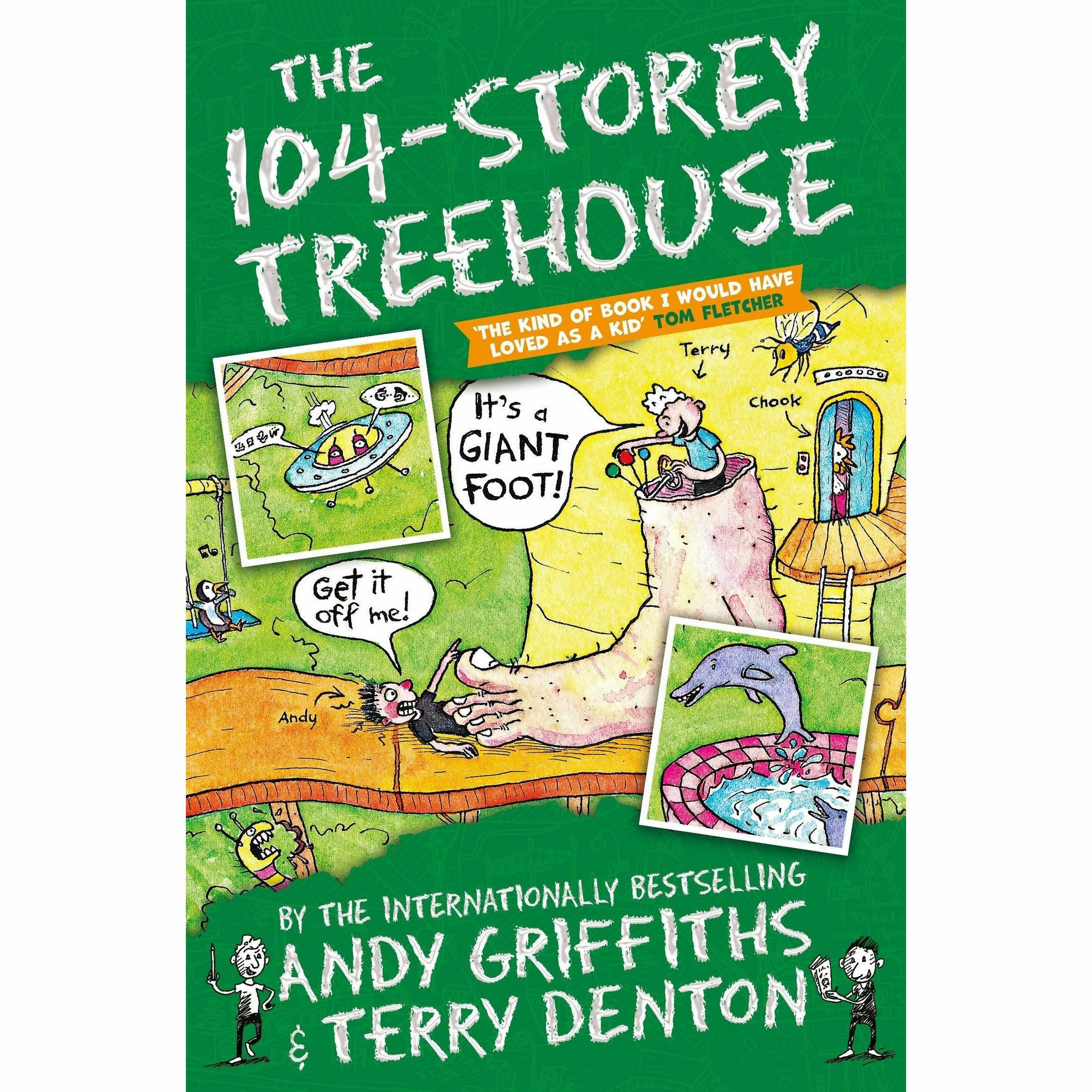 The Treehouse Storey Books 1 - 10 Collection Set by Andy Griffiths ...