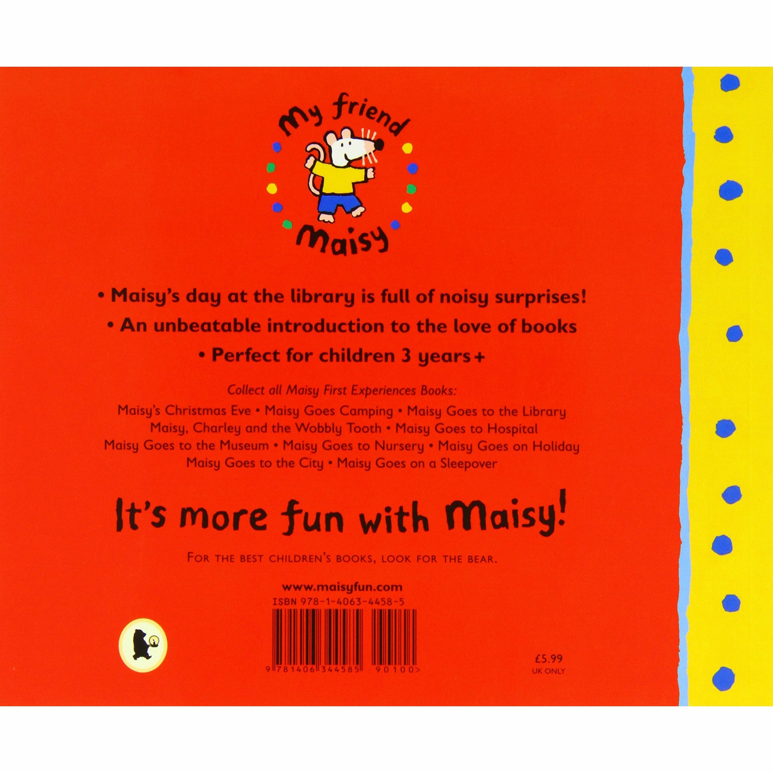 Maisy Mouse 10 books Collection: Maisy Goes to Nursery / Maisy Goes on ...
