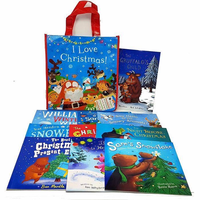 I Love Christmas Books collection 10 Books set Bag | The Book Bundle