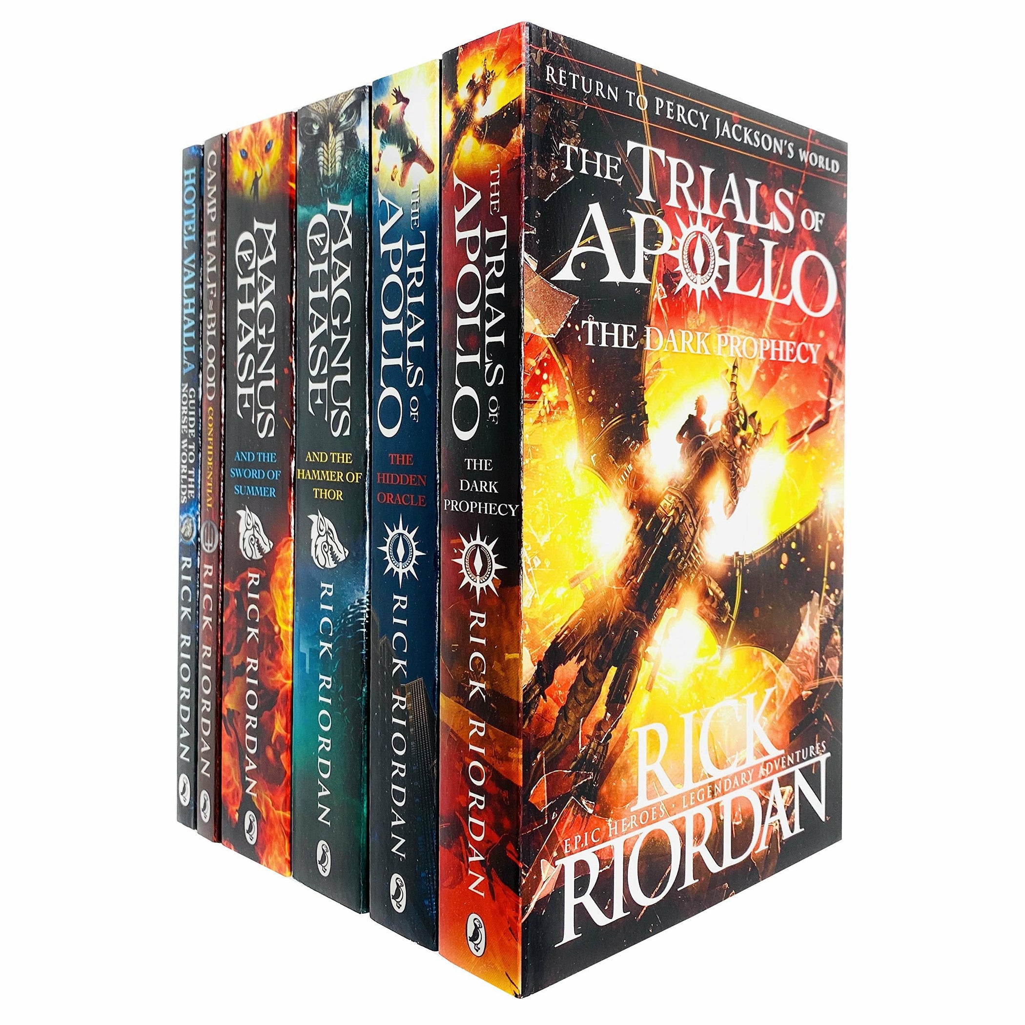 Rick Riordan Collection 6 Books Set