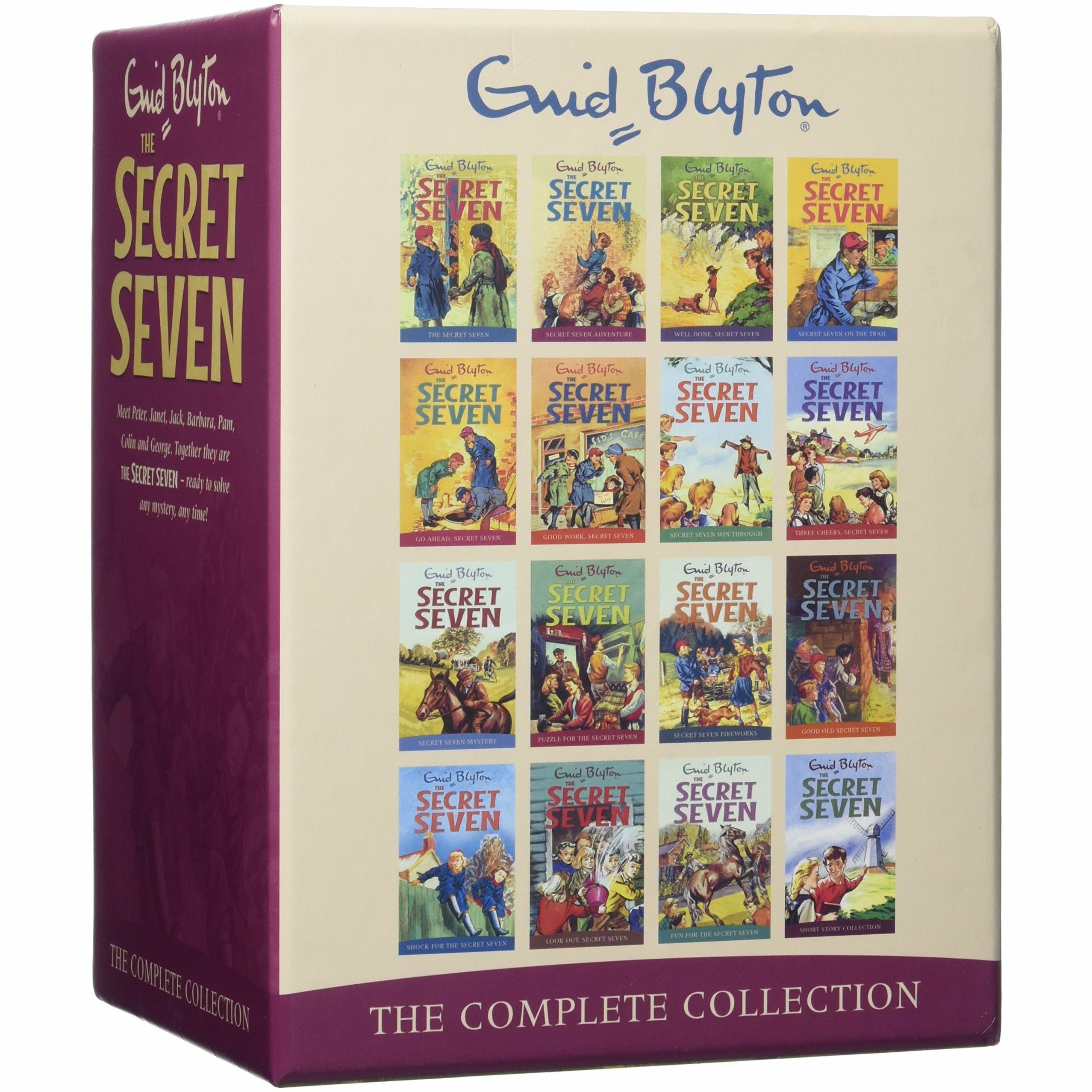 The Secret Seven Definitive Complete 16 Books Collection Box Set by ...