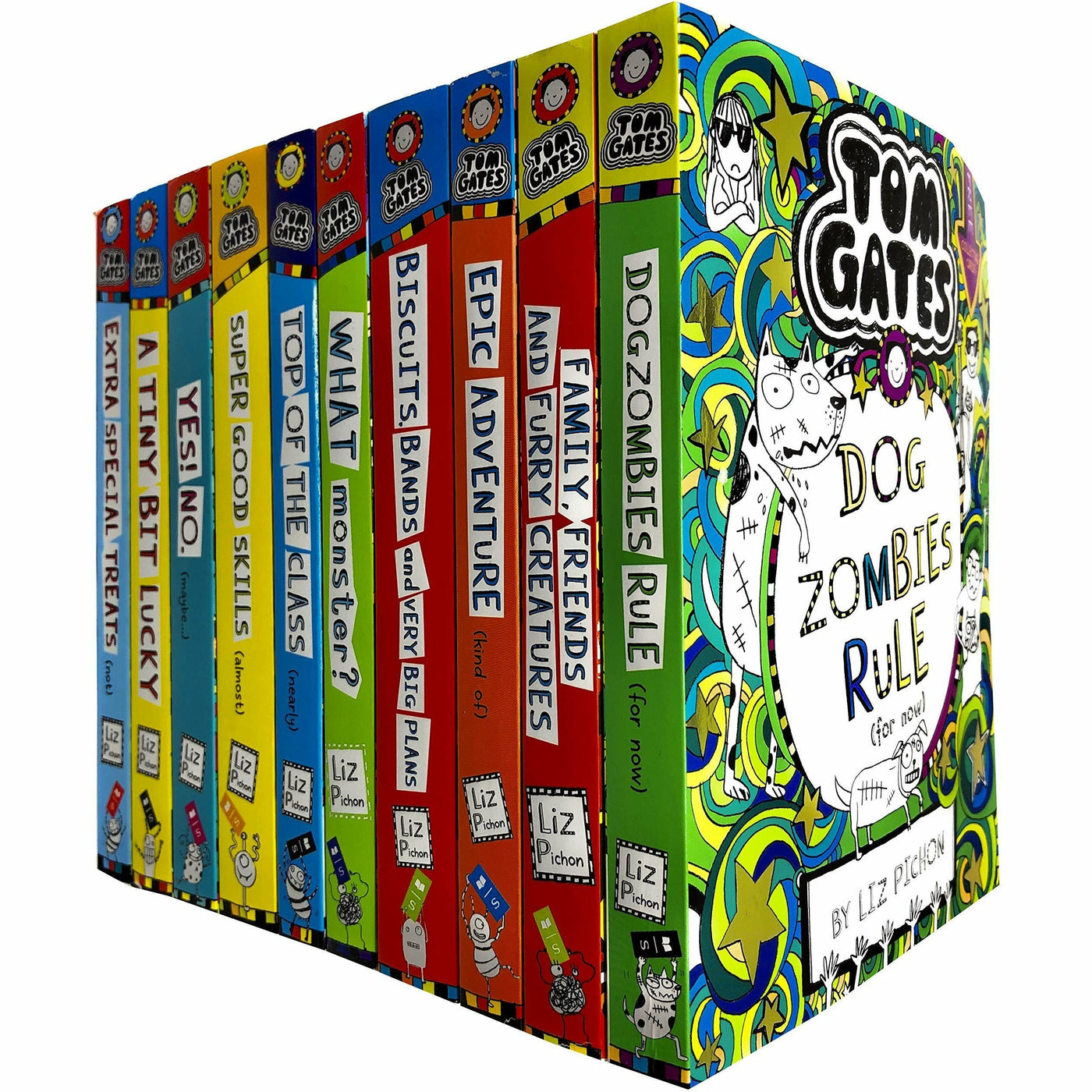 Tom Gates Series 2 & 3: 10 Books Collection Set By Liz Pichon | The ...