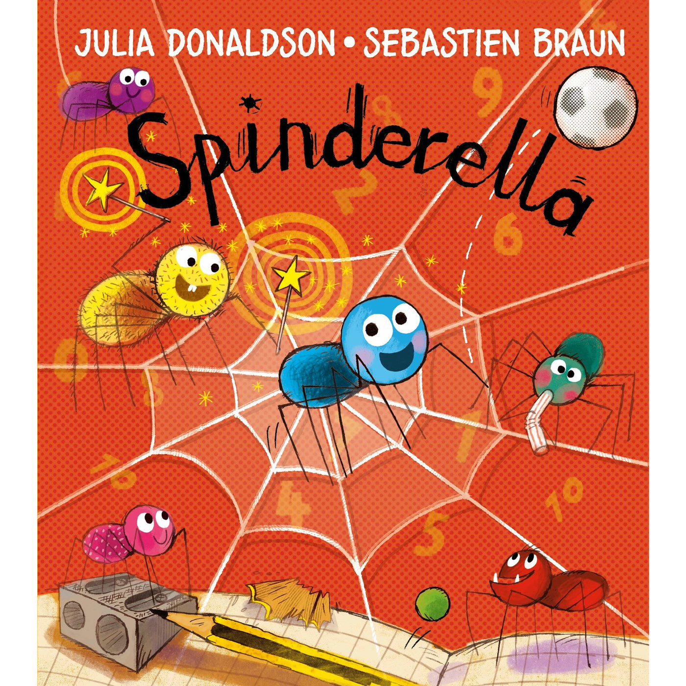 Julia Donaldson 2 Books Collection Set Spinderella, Night Monkey Day ...