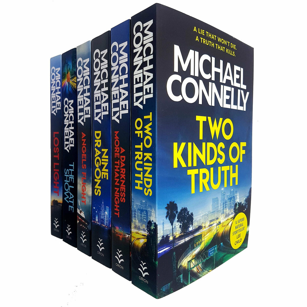 Michael Connelly Harry Bosch Series 6 Books Collection Set