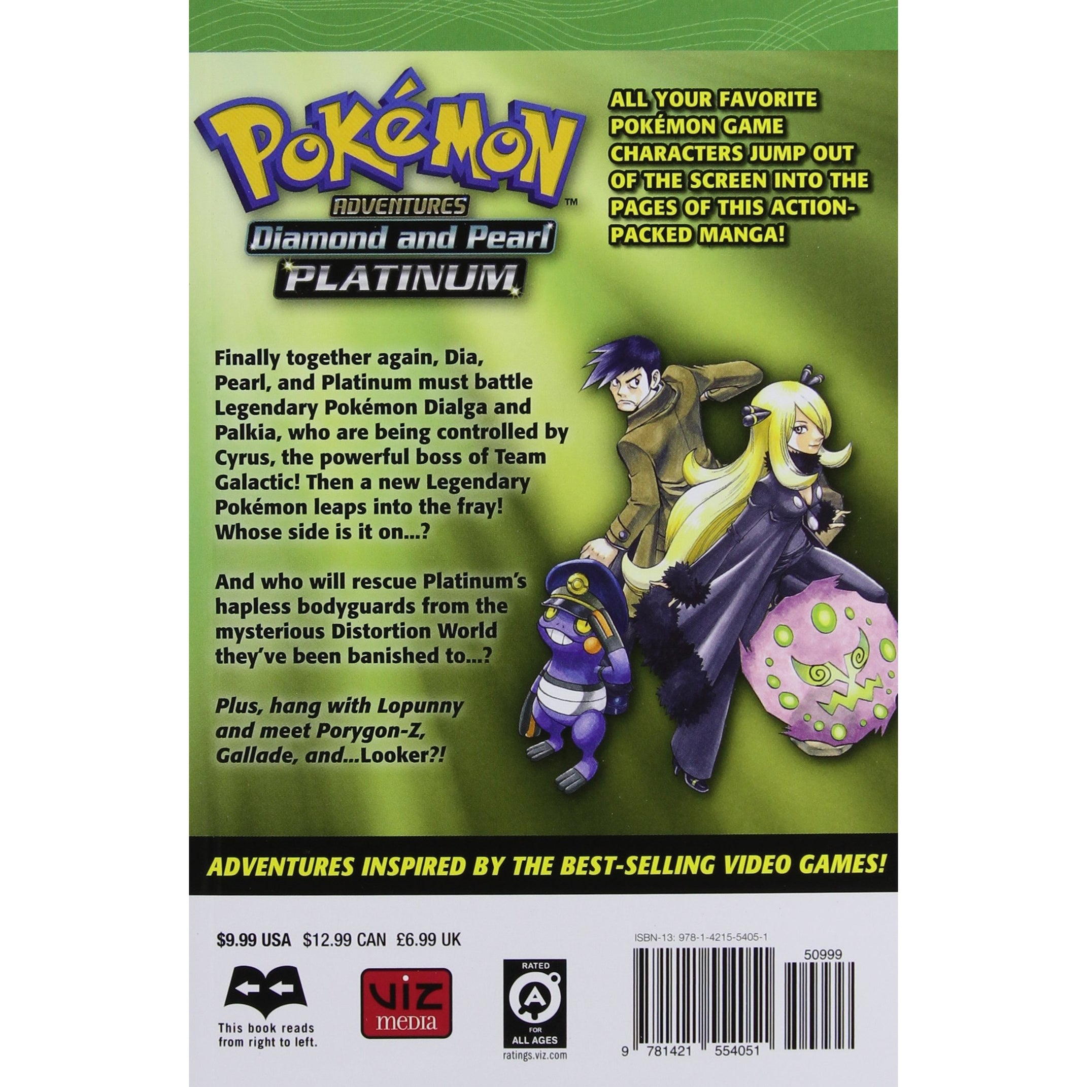 POKEMON ADVENTURES DIAMOND PEARL PLATINUM GN BOX SET: Includes Volumes ...