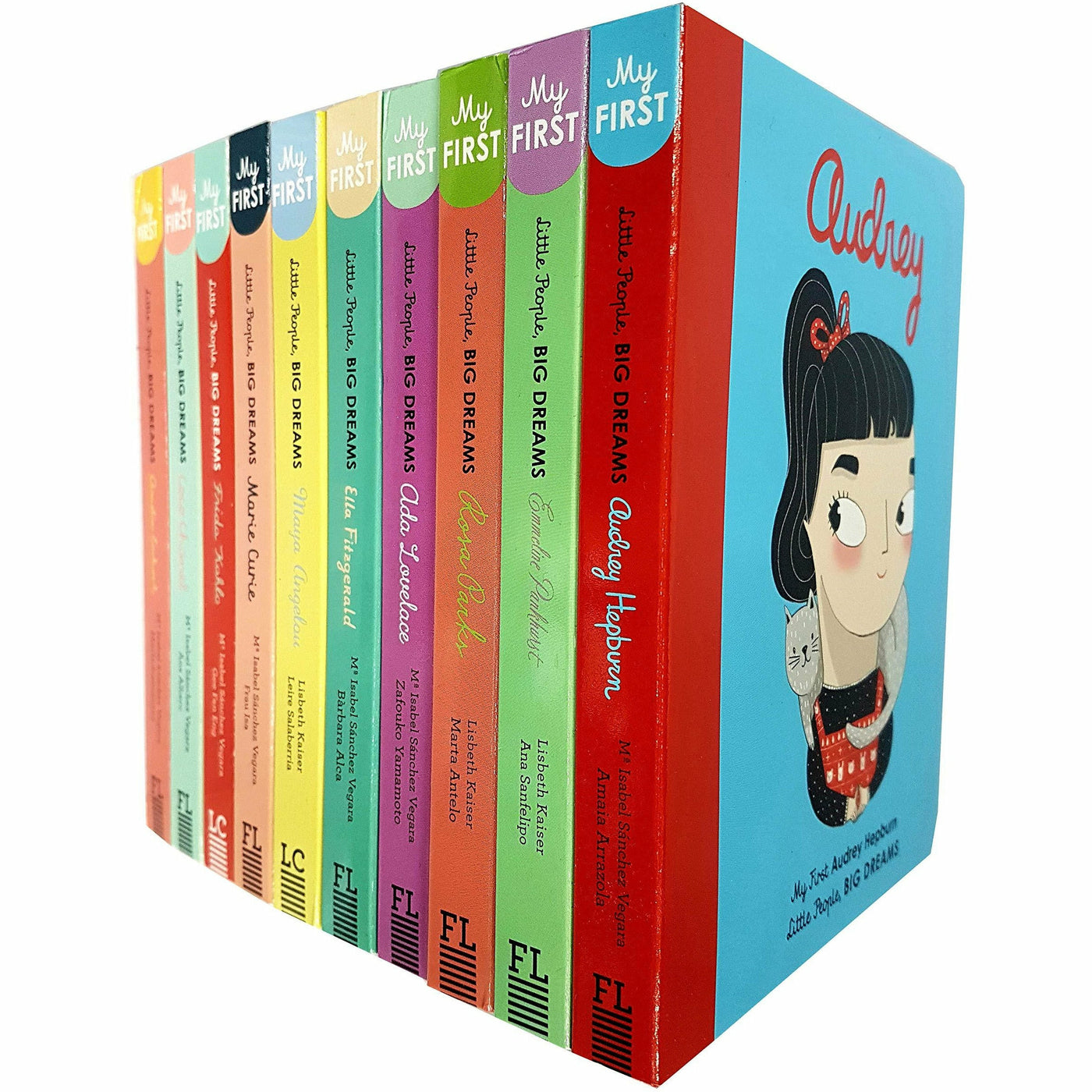 Little People, Big Dreams Series 1 & 2: 10 Books Collection Set | The ...
