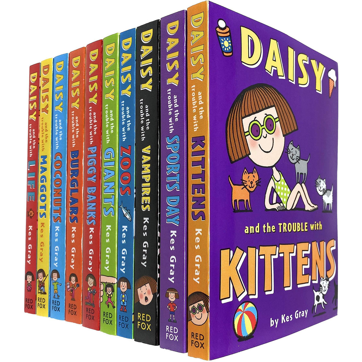 Daisy And The Trouble With Vampires 10 Book Set Kes Gray — The Book Bundle