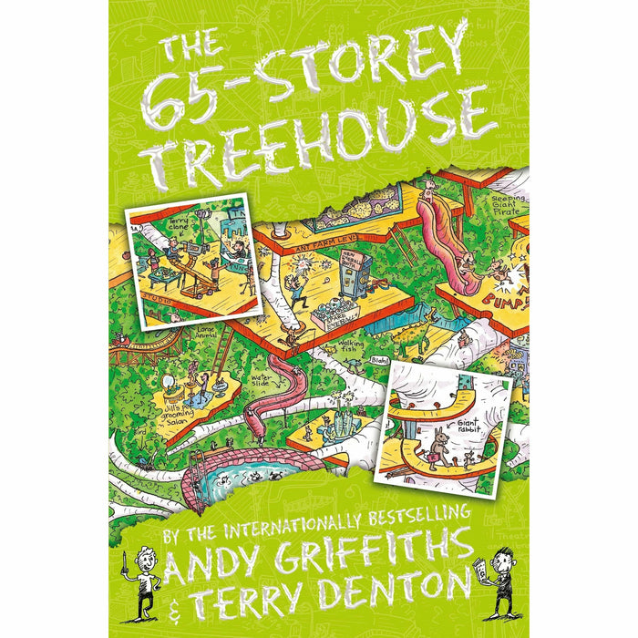 The Treehouse Storey Series 11 Books Collection Set by Andy Griffiths ...