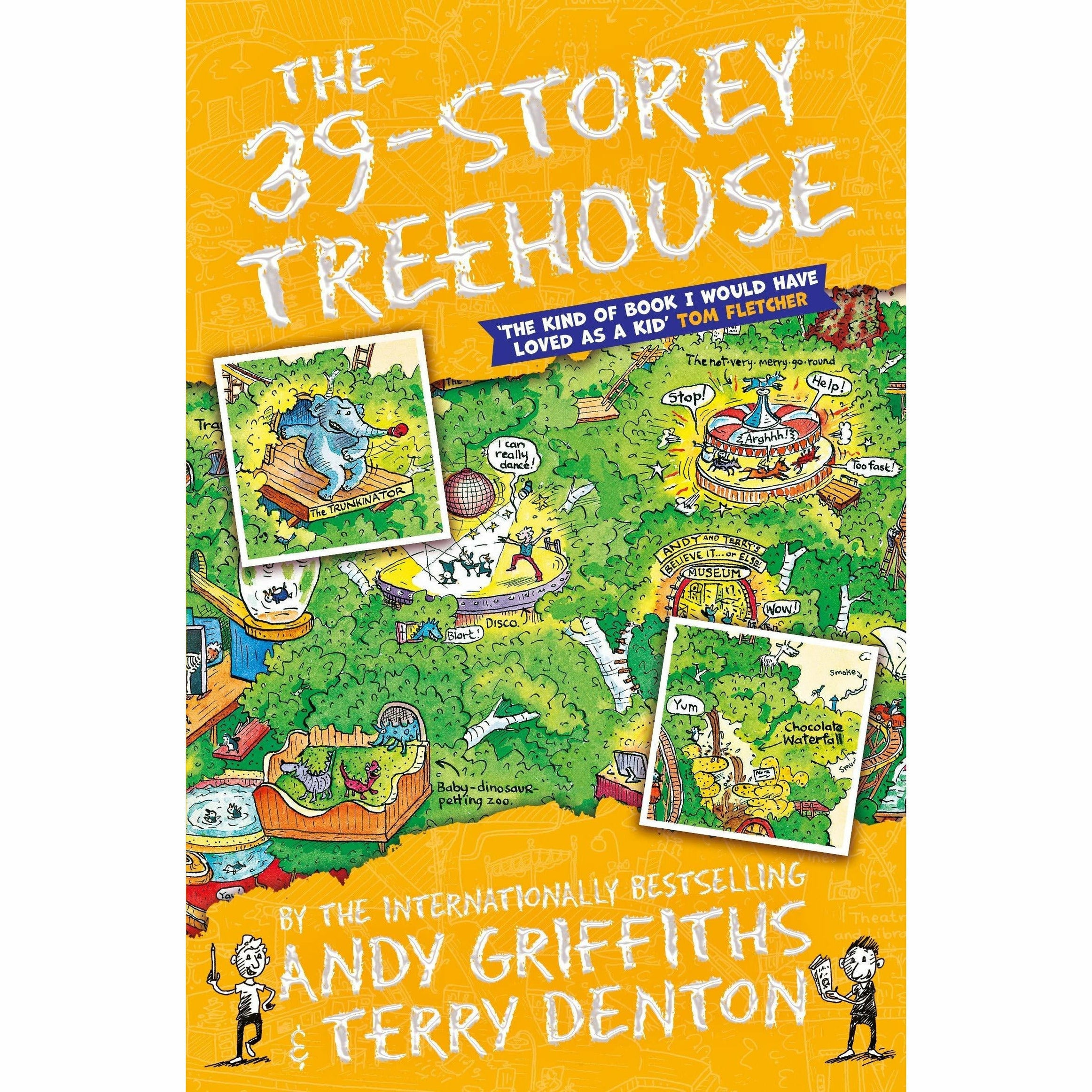 The Treehouse Storey Books 1 - 10 Collection Set by Andy Griffiths & T