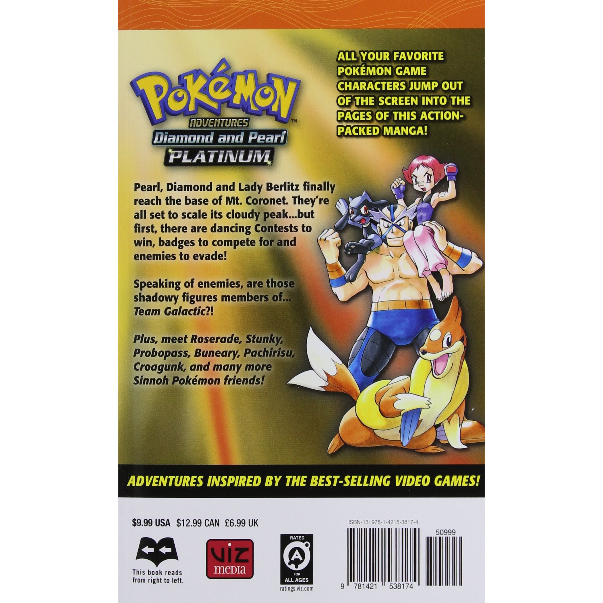 POKEMON ADVENTURES DIAMOND PEARL PLATINUM GN BOX SET: Includes Volumes ...