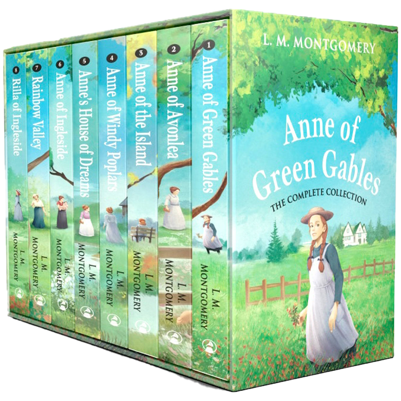The Complete Anne of Green Gables Collection 8 Books Box Set by L. M ...
