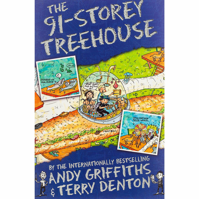 The Treehouse Storey Series 11 Books Collection Set by Andy Griffiths ...