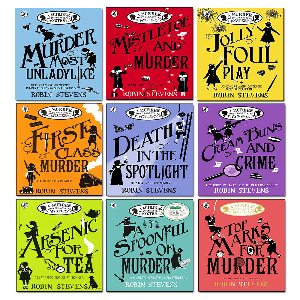 A Murder Most Unladylike Mystery Series 9 Books Collection Set by Robin ...