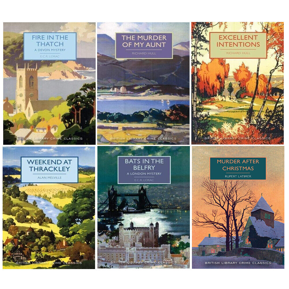 British Library Crime Classics Series 9 : 6 Books Collection Set | The ...