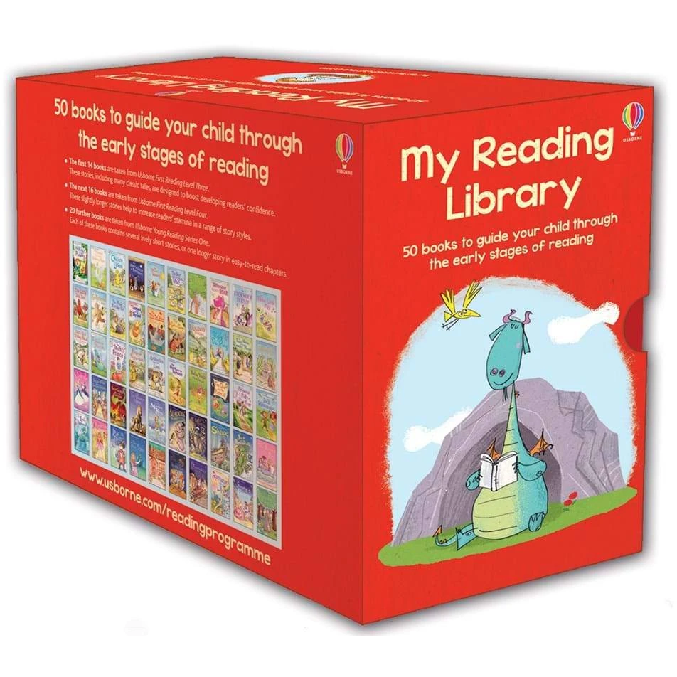 Young Reading Series One 50 Book Set Usborne Collection