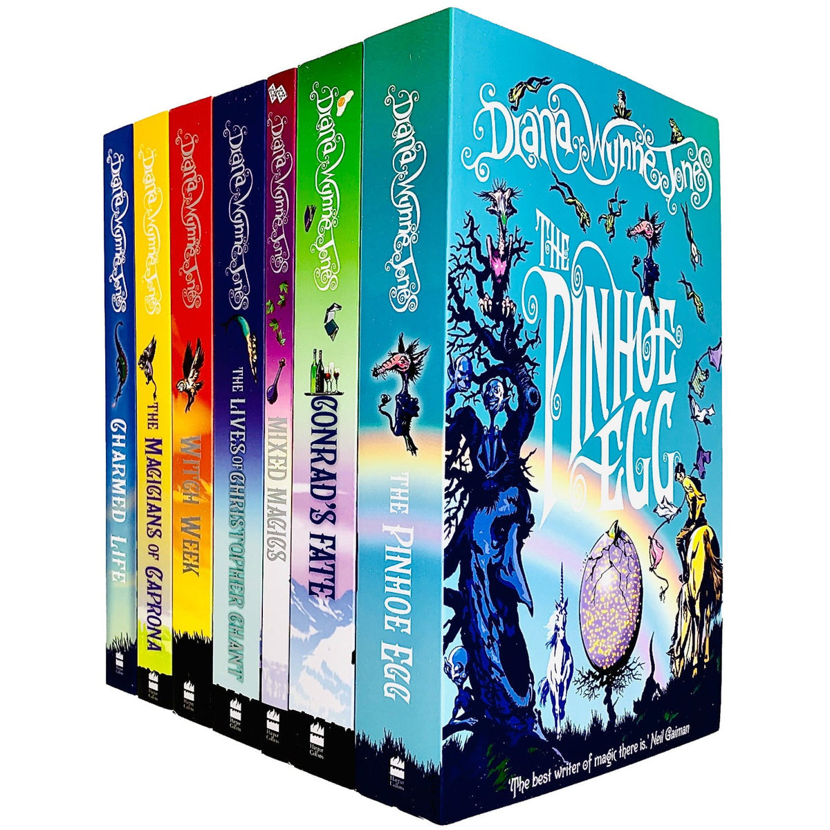 Chronicles of Chrestomanci Complete 7 Books Series Collection Set Pape ...