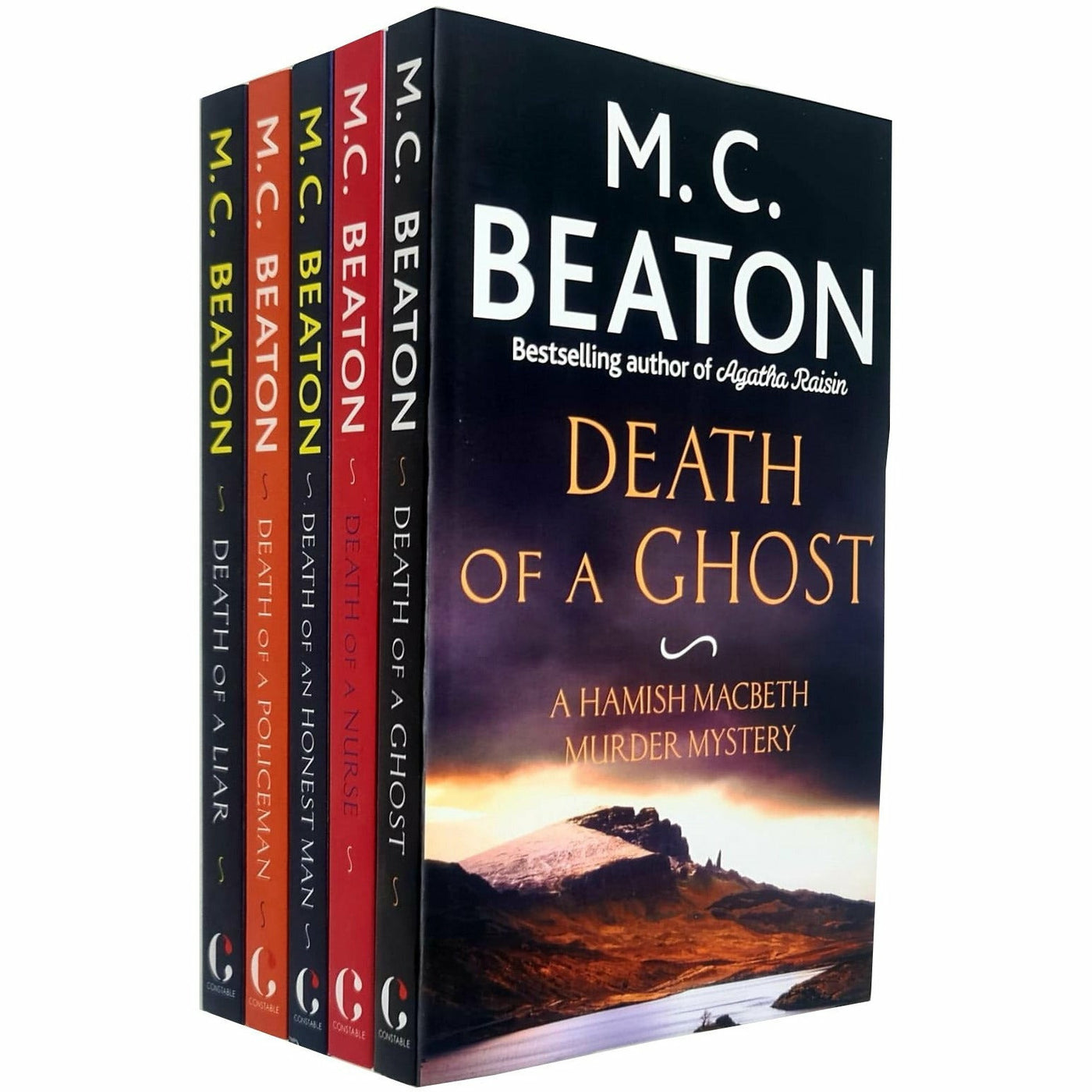 Hamish Macbeth Series 5 Books Collection Set By MC Beaton Death of a P