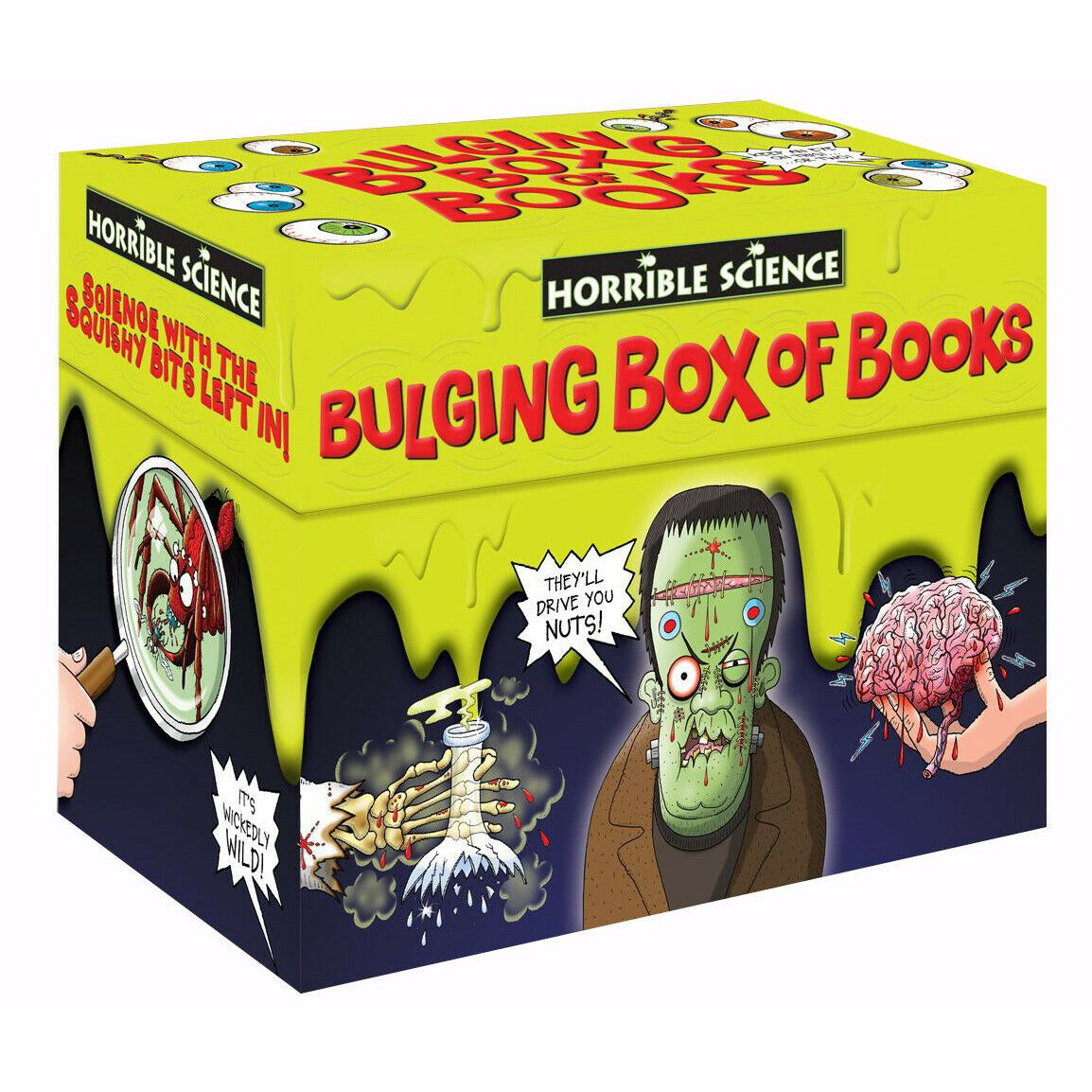Horrible Science Bulging Box Set 20 Books Collection by Nick Arnold PB ...