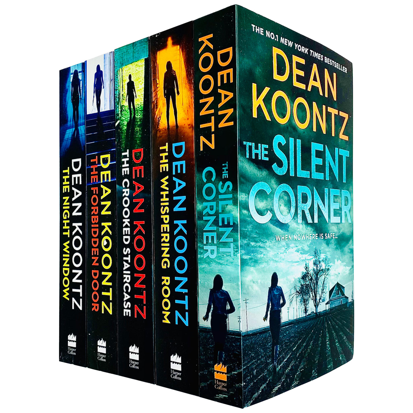 Jane Hawk Thriller Series 5 Books Collection Set by Dean Koontz (Silent Corner, Whispering Room ...