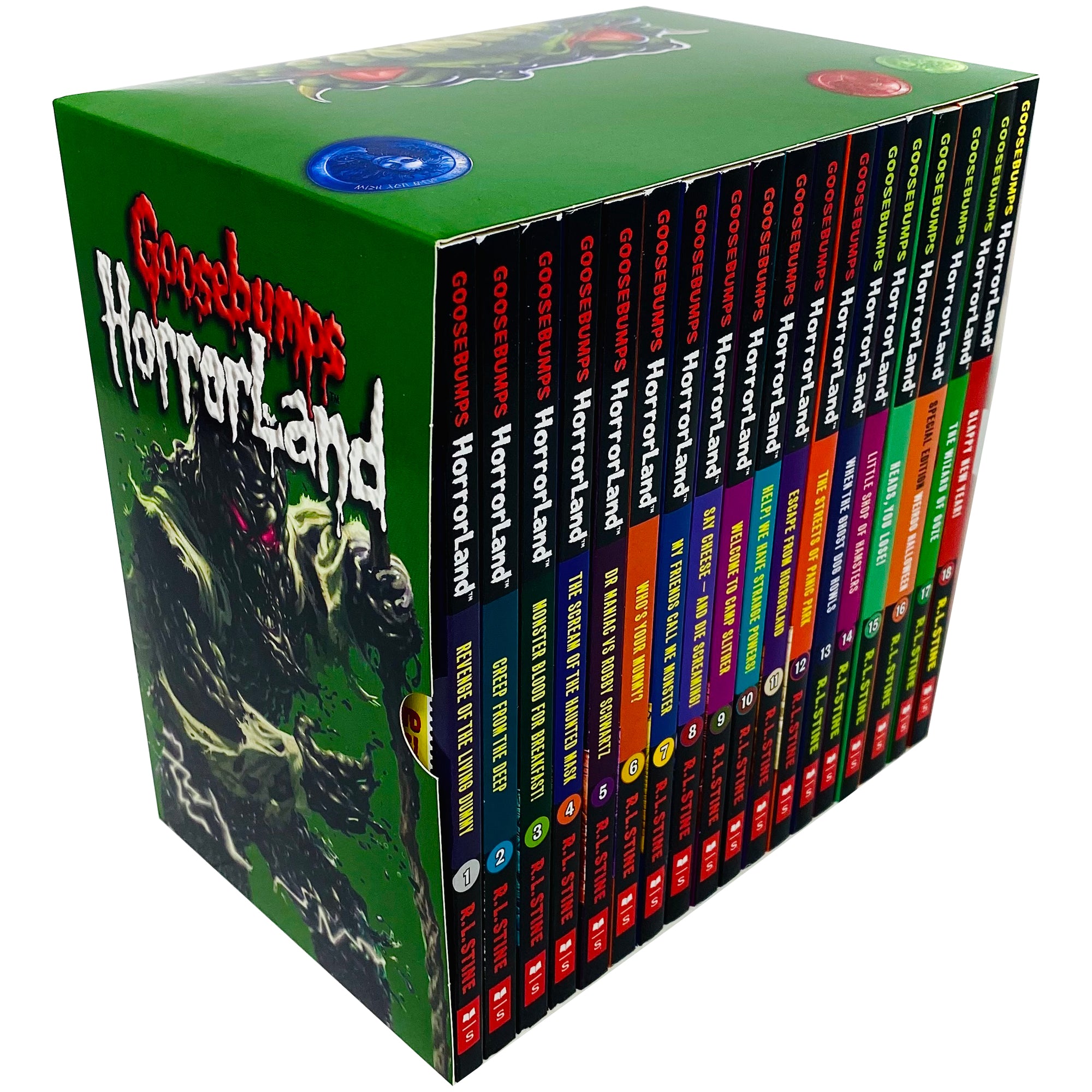 Goosebumps Horrorland Series Books 1 - 18 Collection Box Set by R.L ...