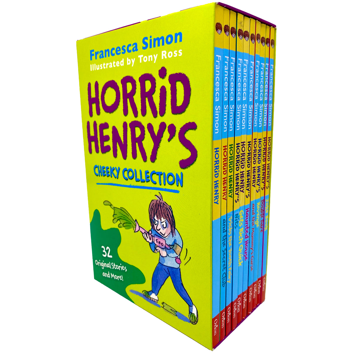 Horrid Henry's Cheeky Collection 10 Books Box Set by Francesca Simon ...