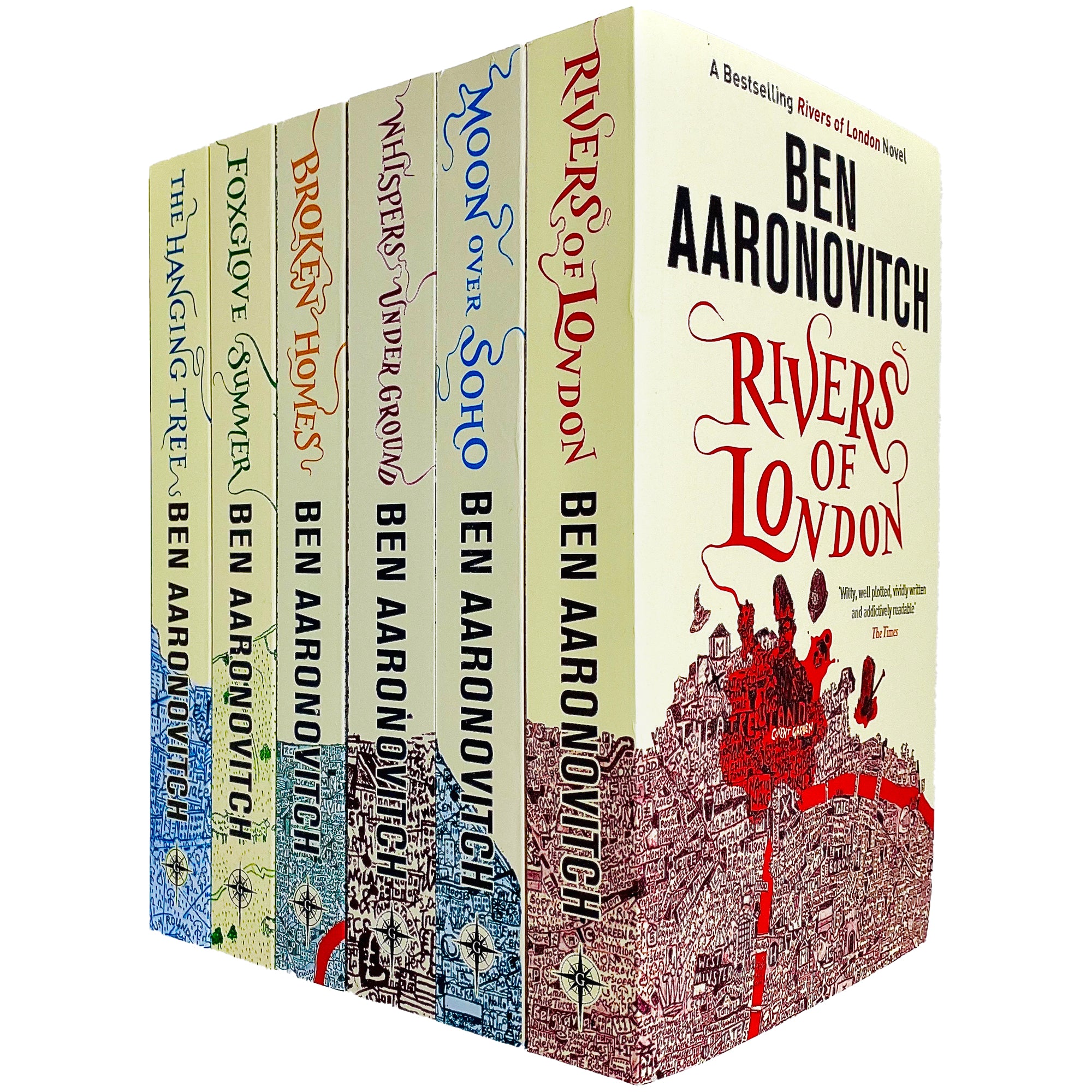 Ben Aaronovitch A Rivers Of London Novel Collection 6 Books Set by Ben ...